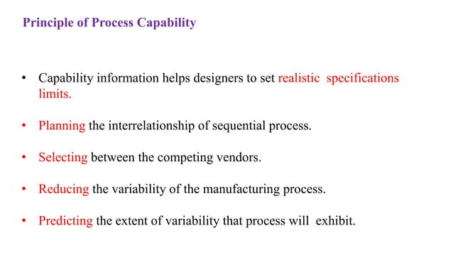 process capability and IT grades | PPTX