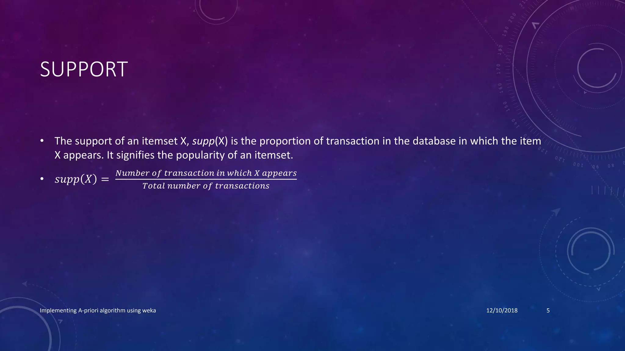 Association Rule Mining Using WEKA | PPTX | Databases | Computer Software and Applications