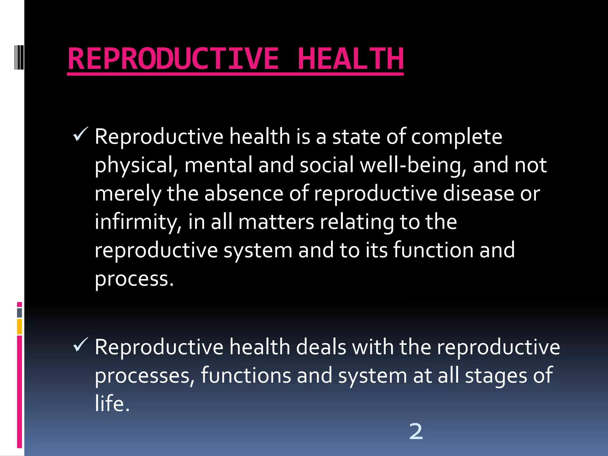 Reproductive health | PPT