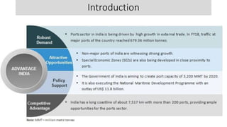 Role of Ports and Harbors in Indian Economy | PPTX