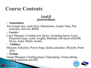 AutoCAD 2D & 3D | PPTX