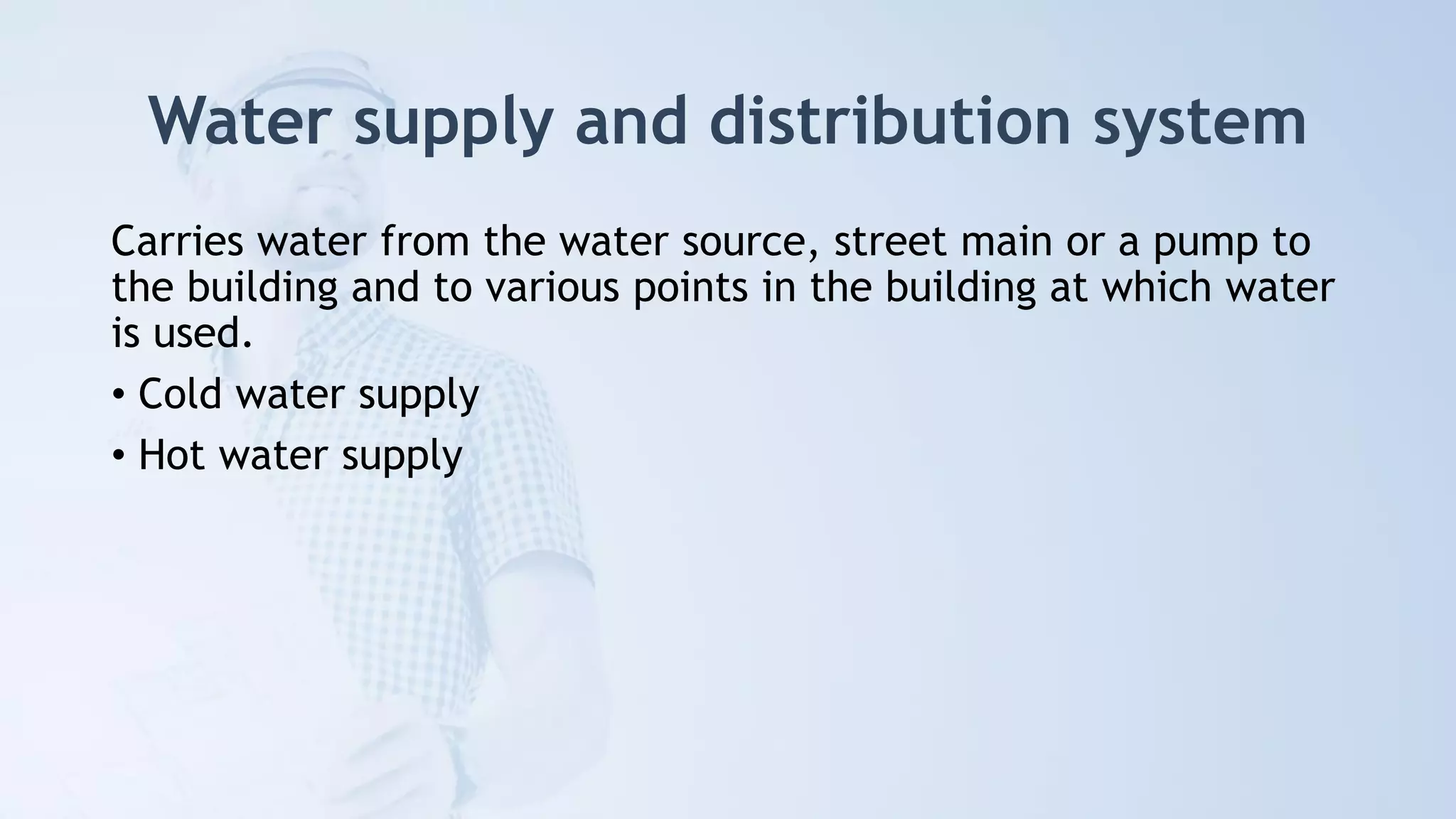 Plumbing "cold water supply" Workshop | PDF