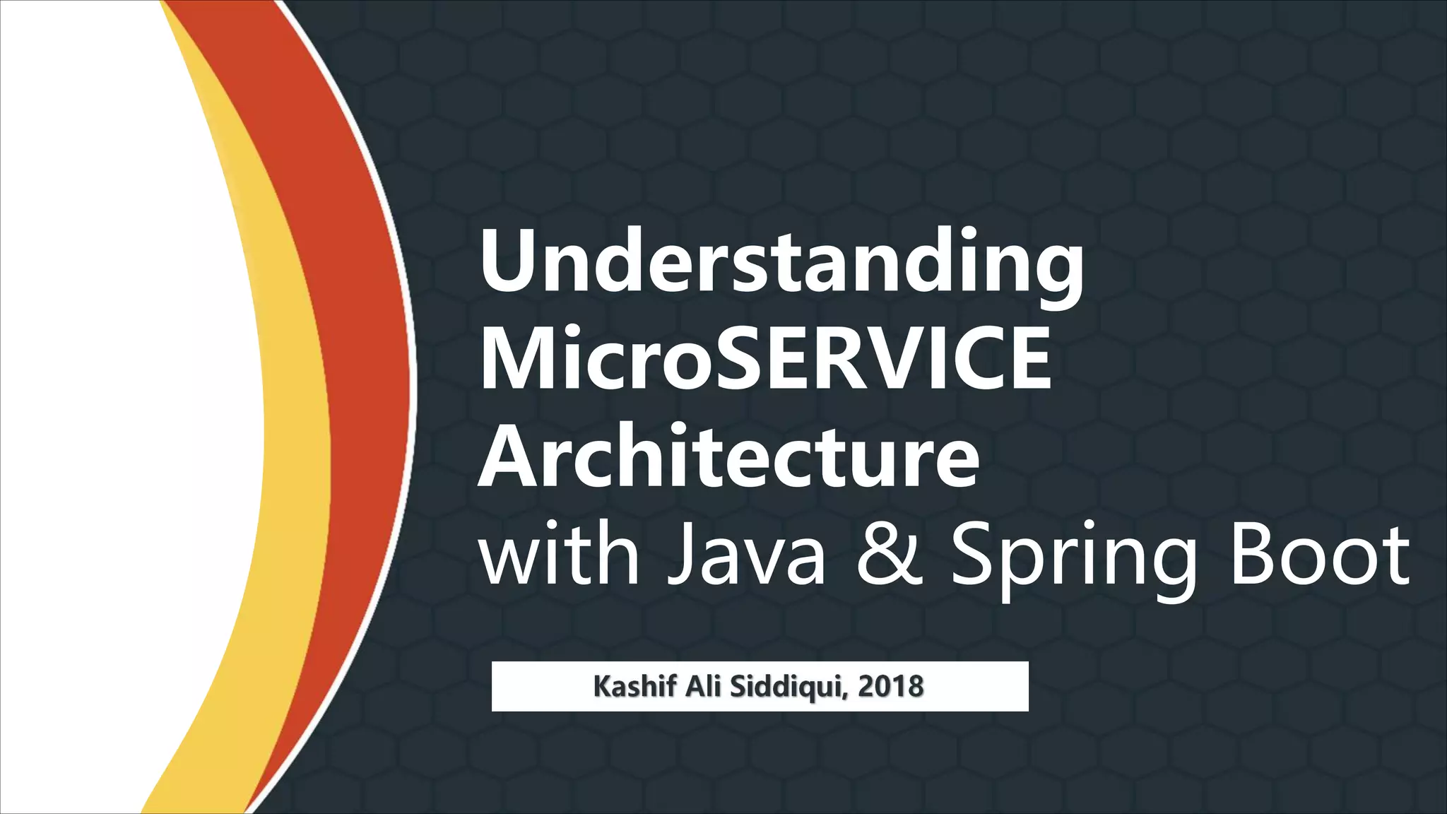 Understanding MicroSERVICE Architecture with Java & Spring Boot | PPT