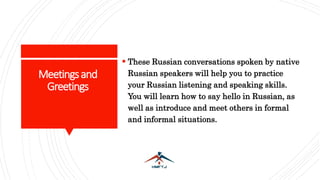 Russian Conversations and Dialogues -hmftj | PPTX