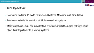 Designing Care Pathways Using Simulation Modeling and Machine Learning | PPT