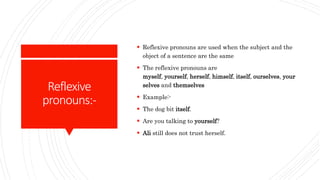 Noun and pronoun | PPTX