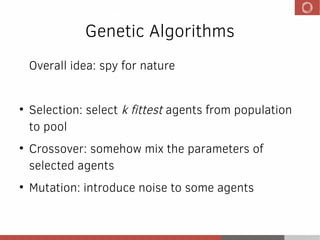 «Evolution strategies in reinforcement learning», Borys Tymchenko. | PDF
