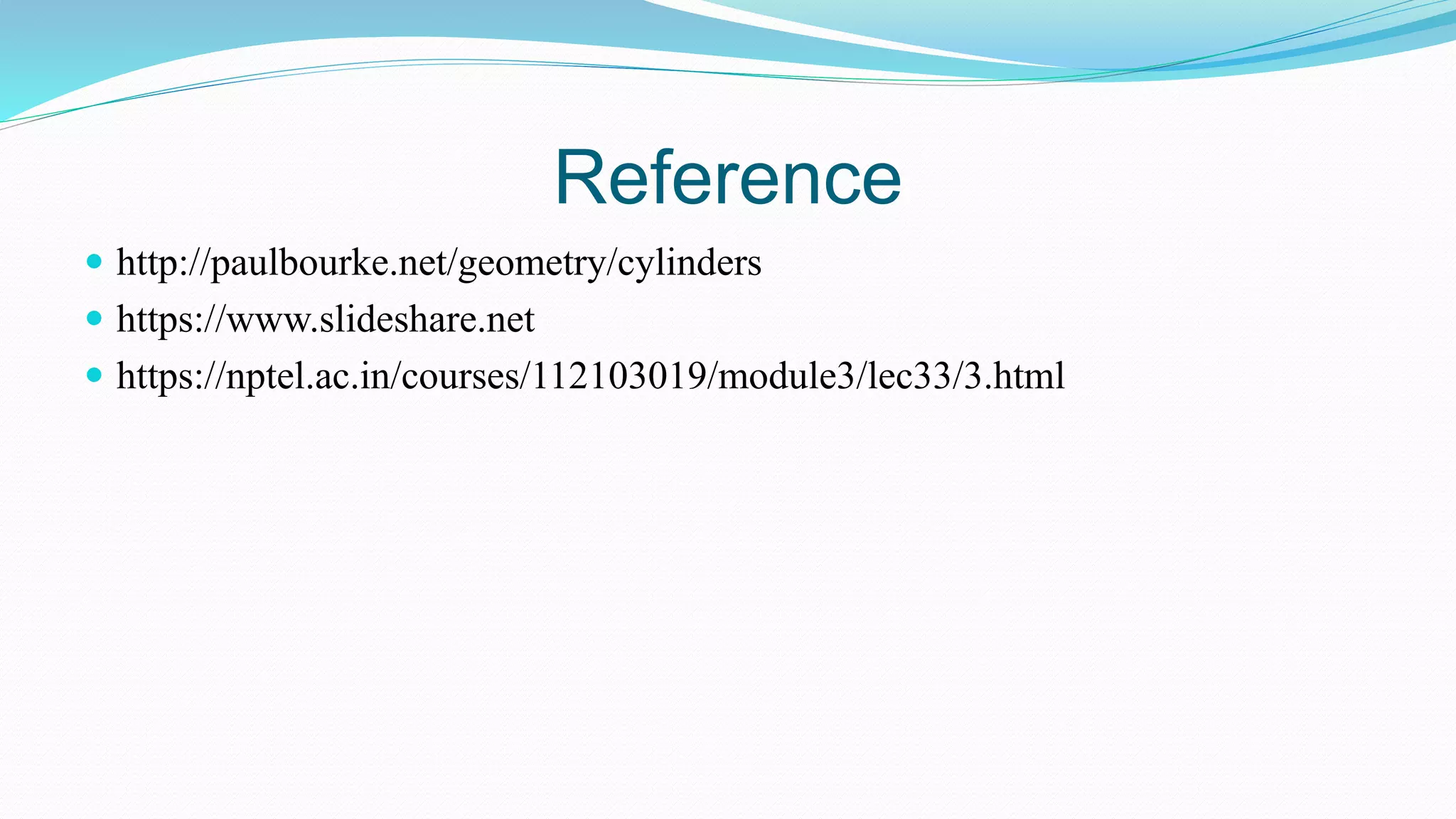 cylinder cylinder intersection | PPTX