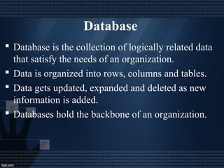 Database Security | PPT
