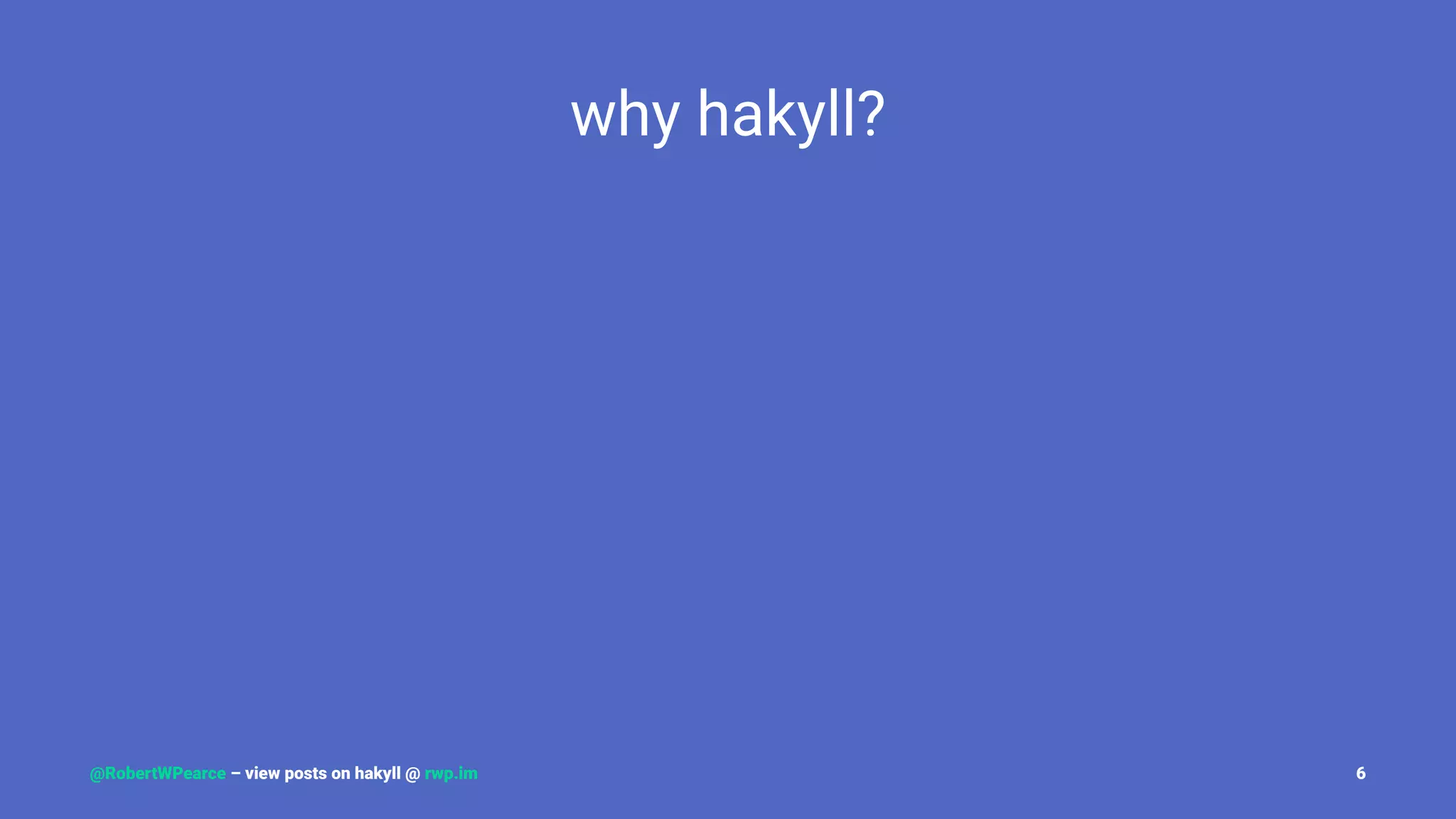 hakyll – haskell static site generator | PDF