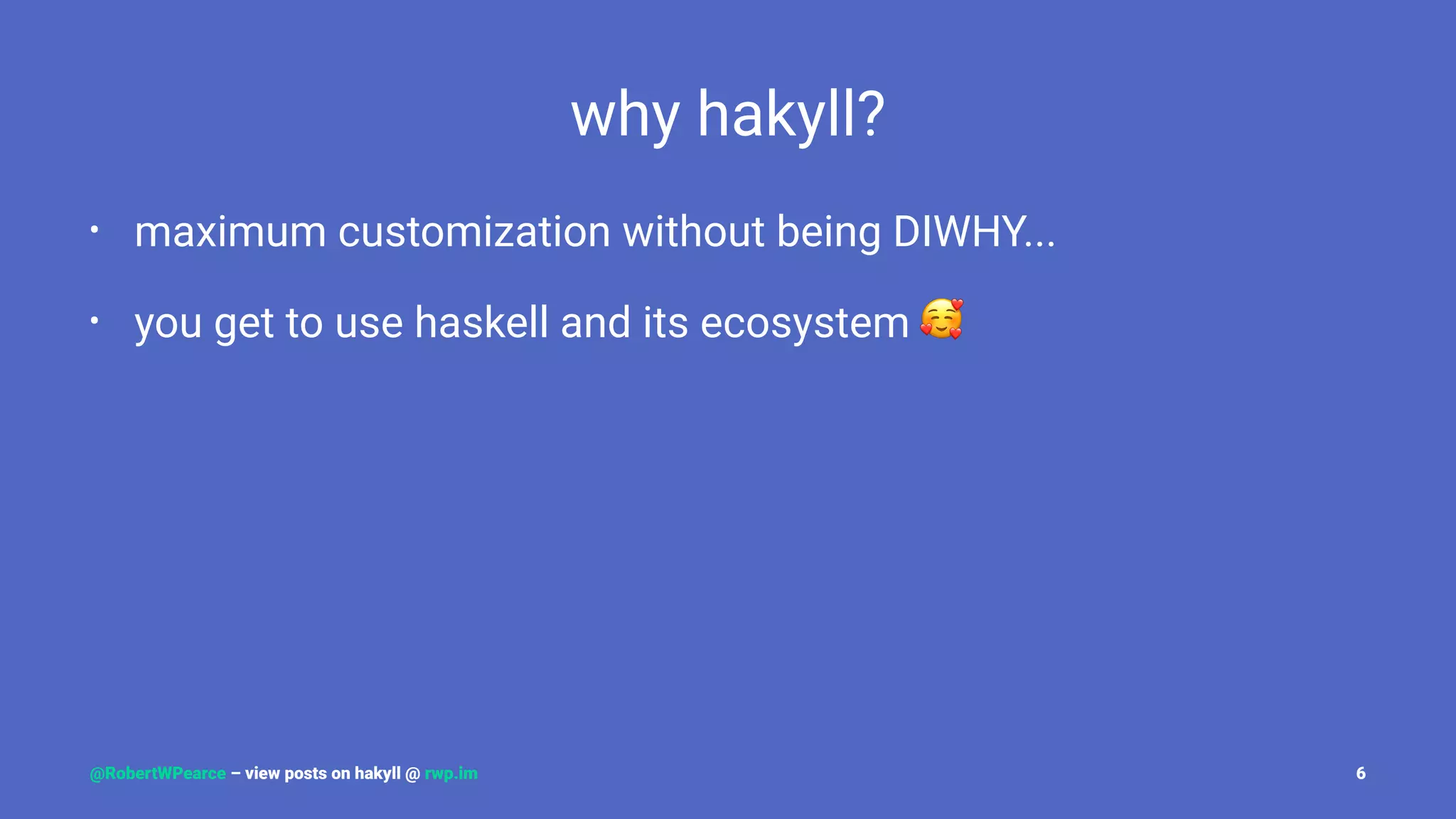 hakyll – haskell static site generator | PDF