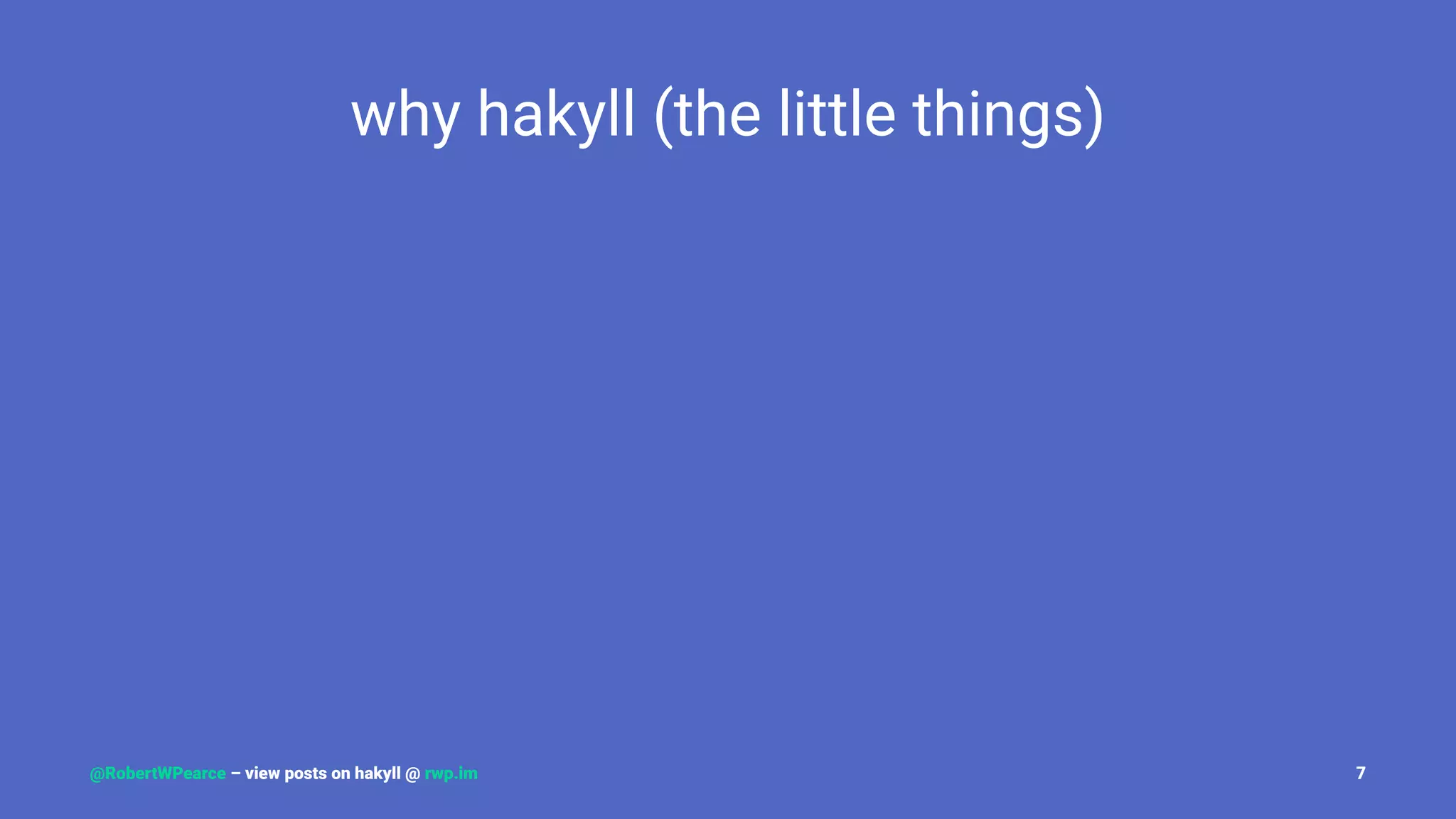 hakyll – haskell static site generator | PDF