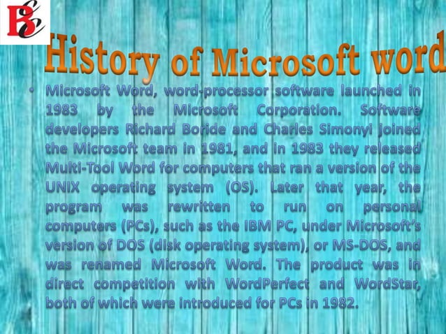 Presentation of Microsoft office | PPT