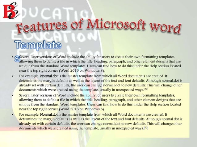 Presentation of Microsoft office | PPT