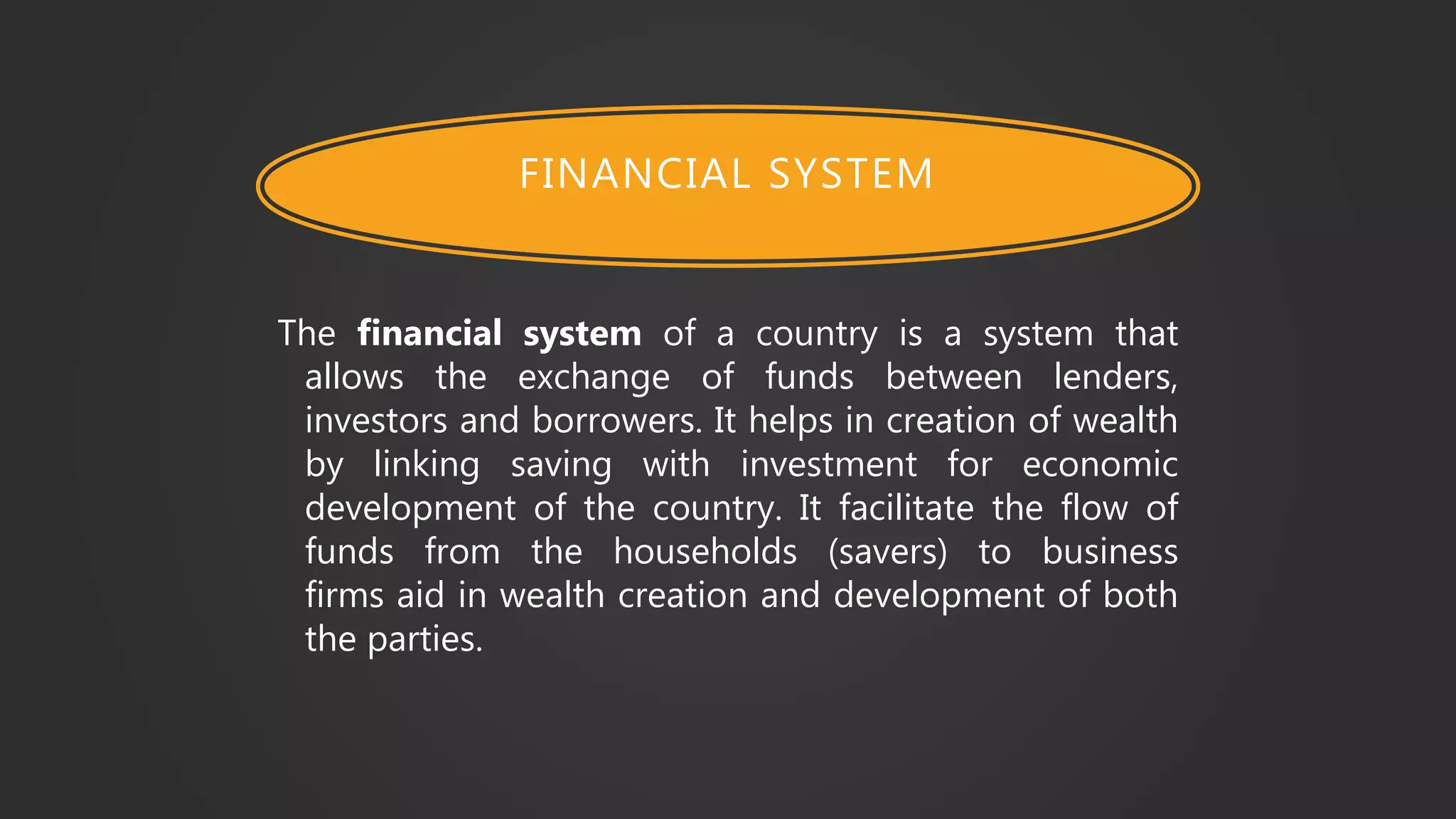 Indian Financial system | PPTX