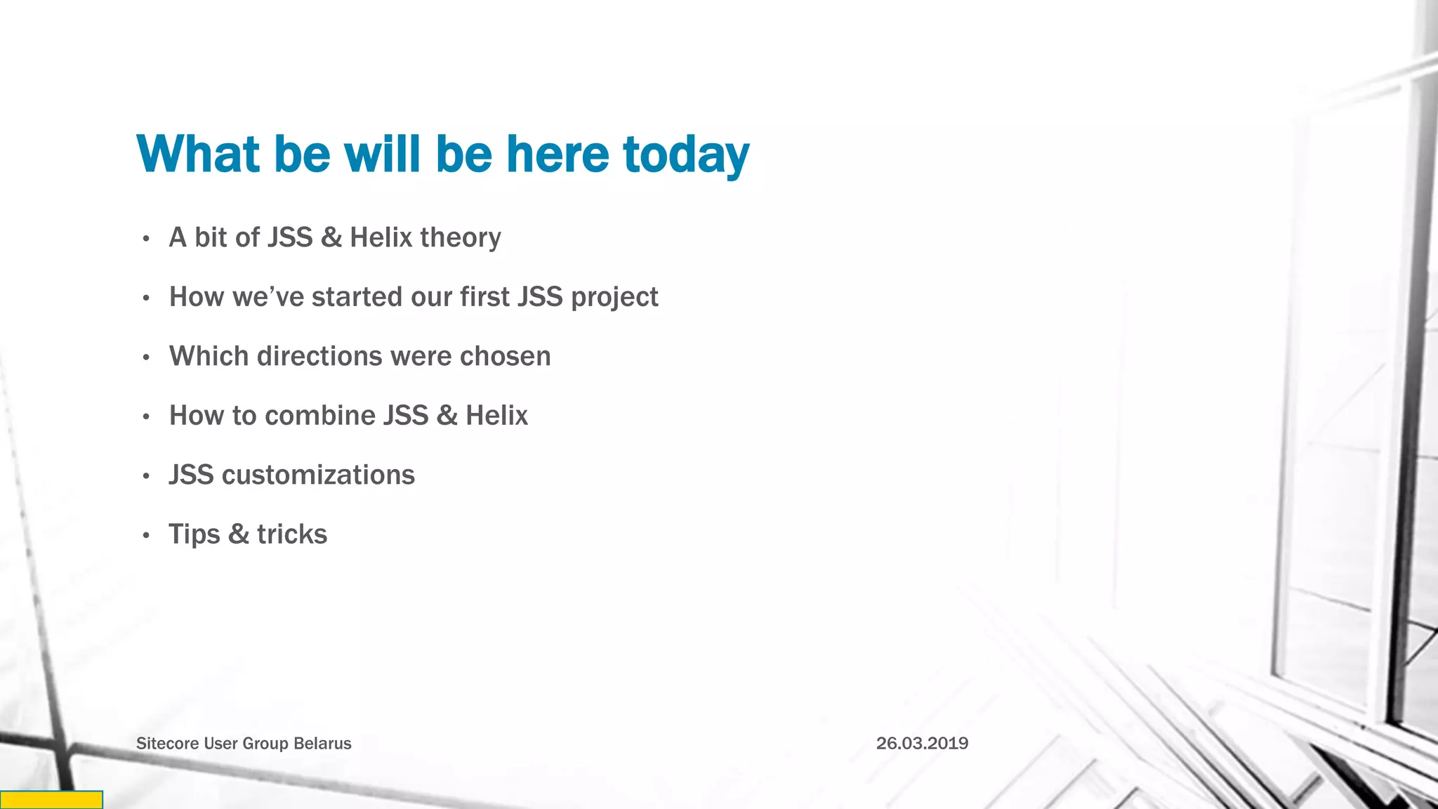 Sitecore Jss And Helix Principles In A Real Project Ppt