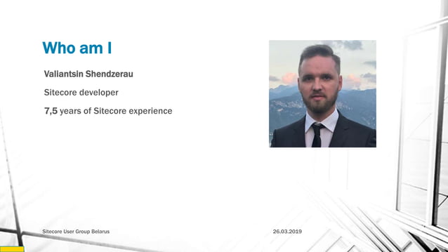 Sitecore JSS & Helix principles in a real project | PPT