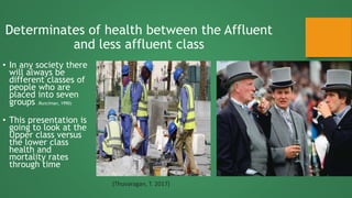 Inequalities in Health and Social care | PPTX