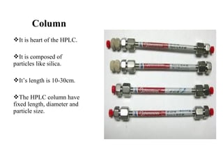 HPLC Presentation by moun | POT