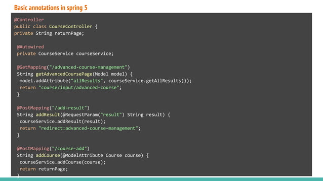 Spring Mvc 5 And Hibernate 5 Integration Pptx Web Development Internet