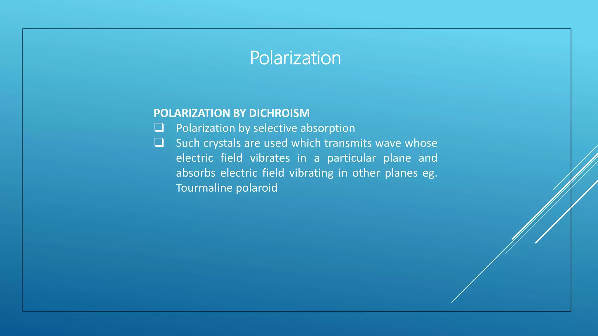 Polarization | PPT