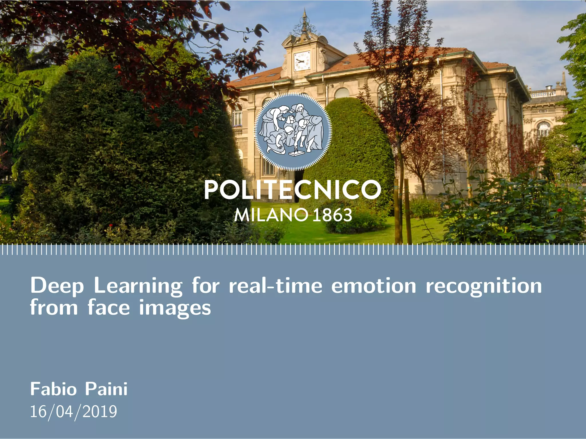 Deep Learning For Real Time Emotion Recognition From Face Images Ppt