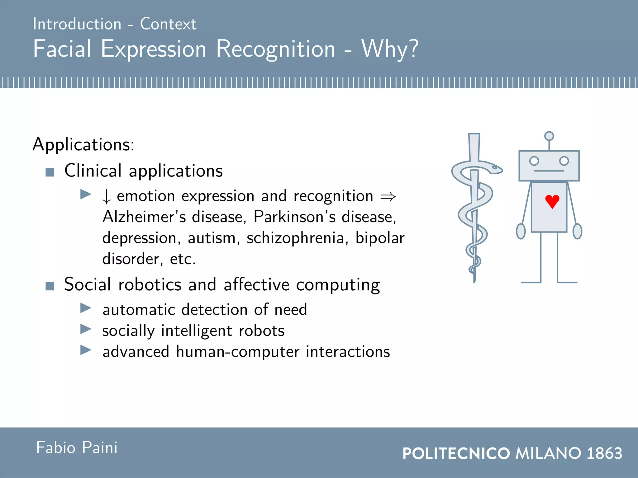 Deep Learning for real-time emotion recognition from face images | PPT