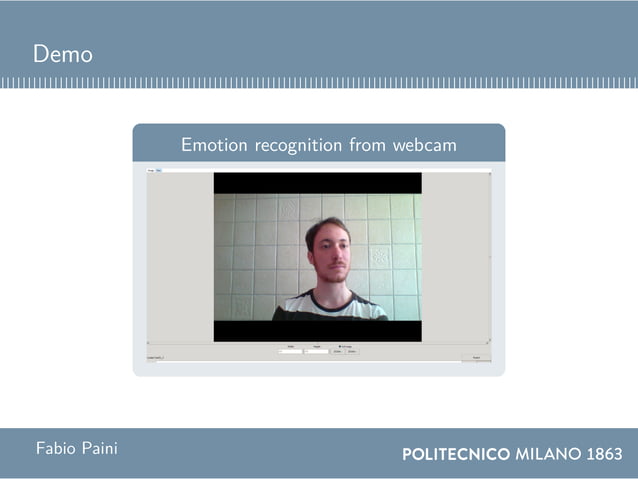Deep Learning For Real Time Emotion Recognition From Face Images Ppt