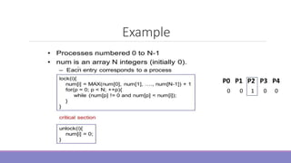 Bakery Algorithm | PPTX | Computing | Technology & Computing