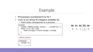 Bakery Algorithm | PPTX | Computing | Technology & Computing