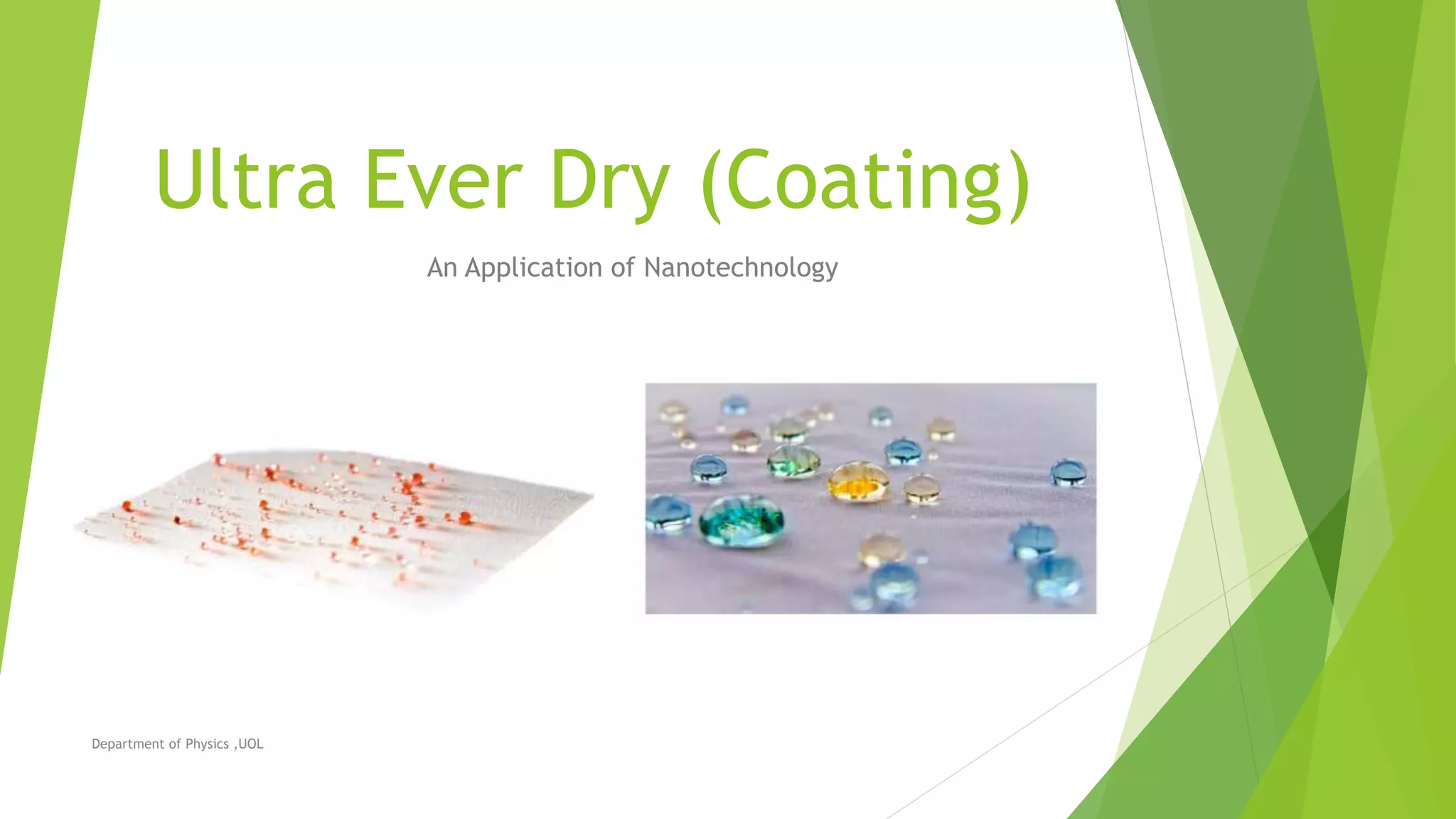 Ultra Ever Dry (Coating) | PPTX