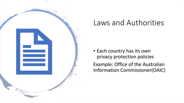 Information privacy and Security | PPTX | Technology & Computing