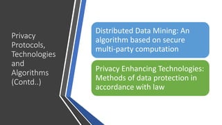 Information privacy and Security | PPTX | Technology & Computing