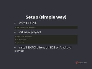 React Native - Short introduction | PPT