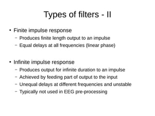 Spectral analysis and filtering | PDF