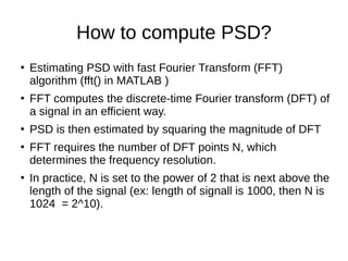 Spectral analysis and filtering | PDF