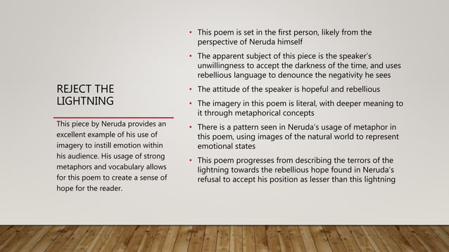 Pablo Neruda Presentation | PPTX | Poetry | Books and Literature