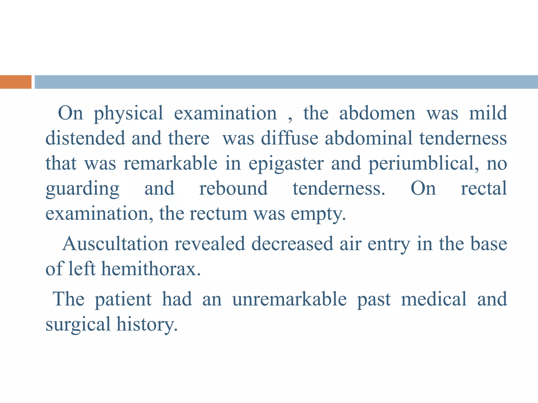Diaphragmatic Rupture | PPTX