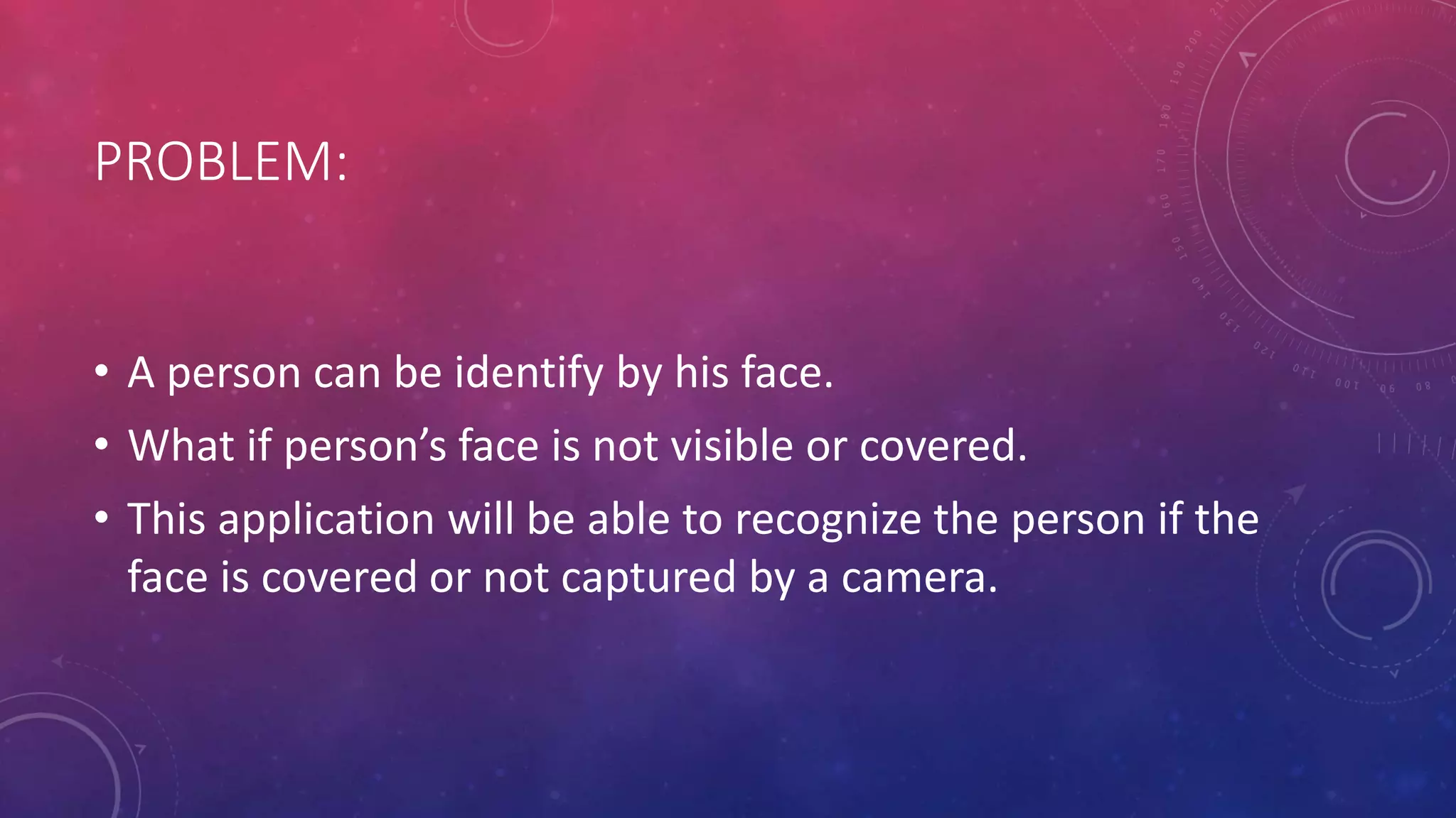 Body-Movement-Based Human Identification | PPT