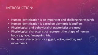 Body-Movement-Based Human Identification | PPT