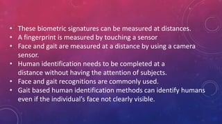 Body-Movement-Based Human Identification | PPT