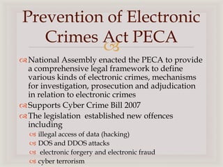 Cyber Laws in Pakistan | PPTX