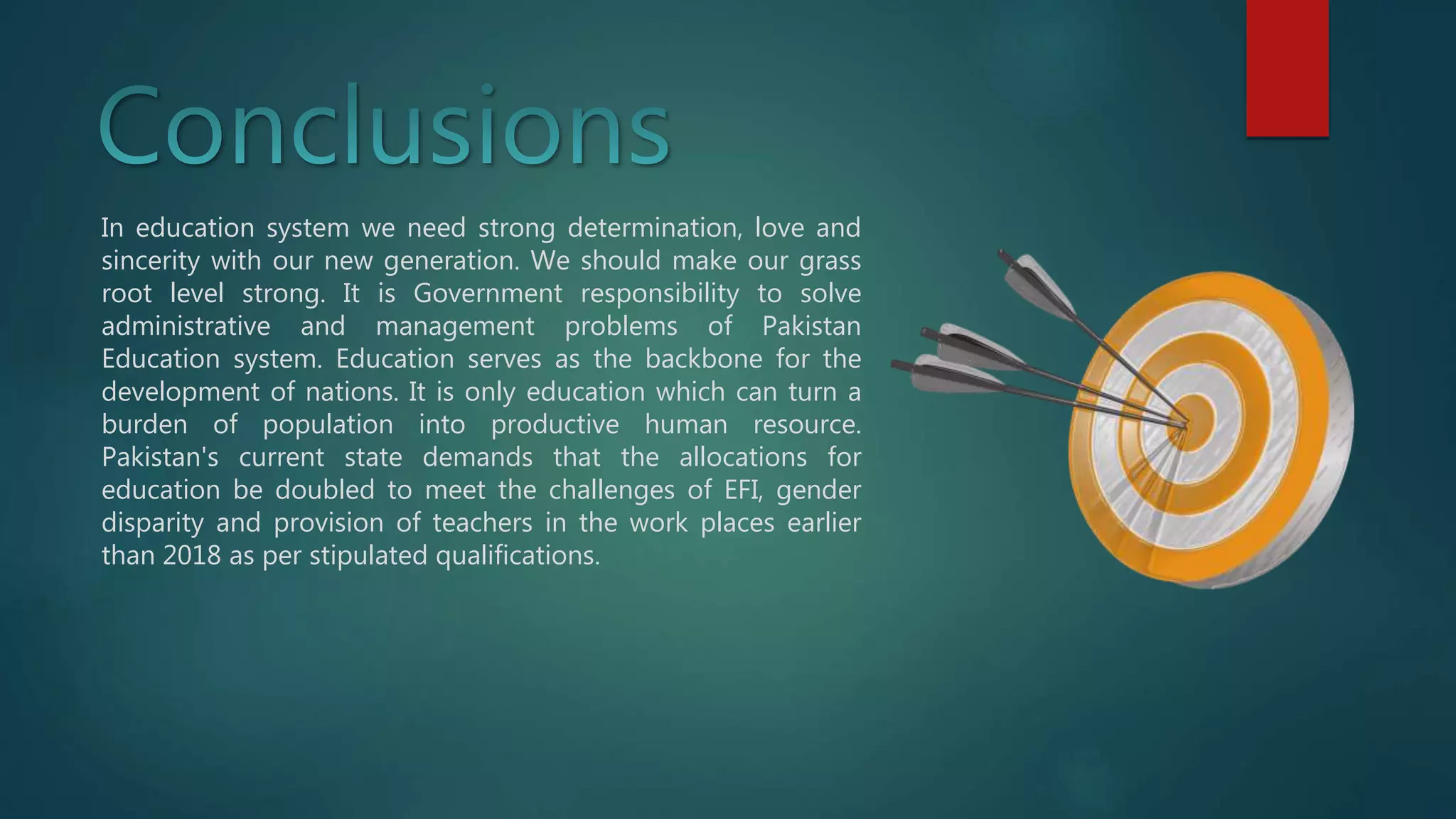 8 Ways to Improve Education System of Pakistan | PPTX