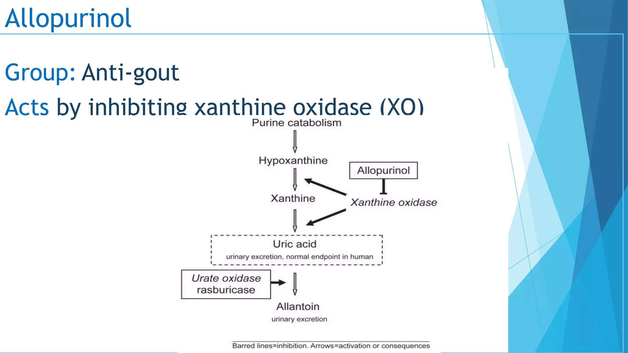 Drug therapy of gout | PPTX