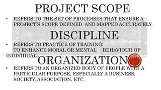 Contemporary Issues in Project Management | PPTX