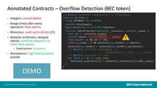 solc-verify: A Modular Verifier for Solidity Smart Contracts | PPTX | Web Development | Internet