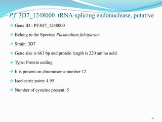 Cloning, expression and purification of tRNA intron splicing ...