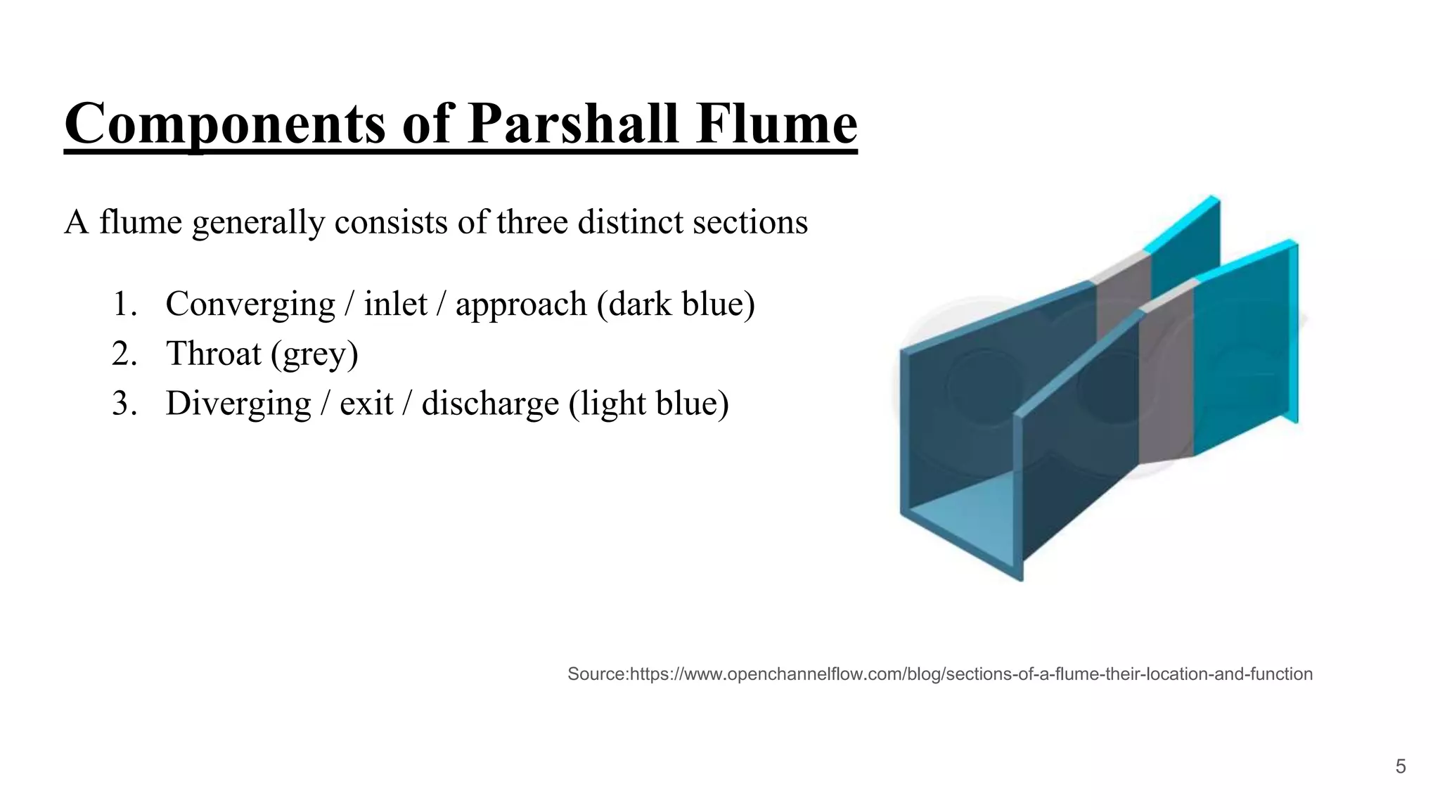 Parshall Flume and Discharge Measurement Accessories | PPTX