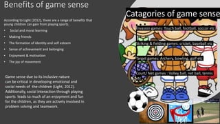 Game sense Presentation | PPTX