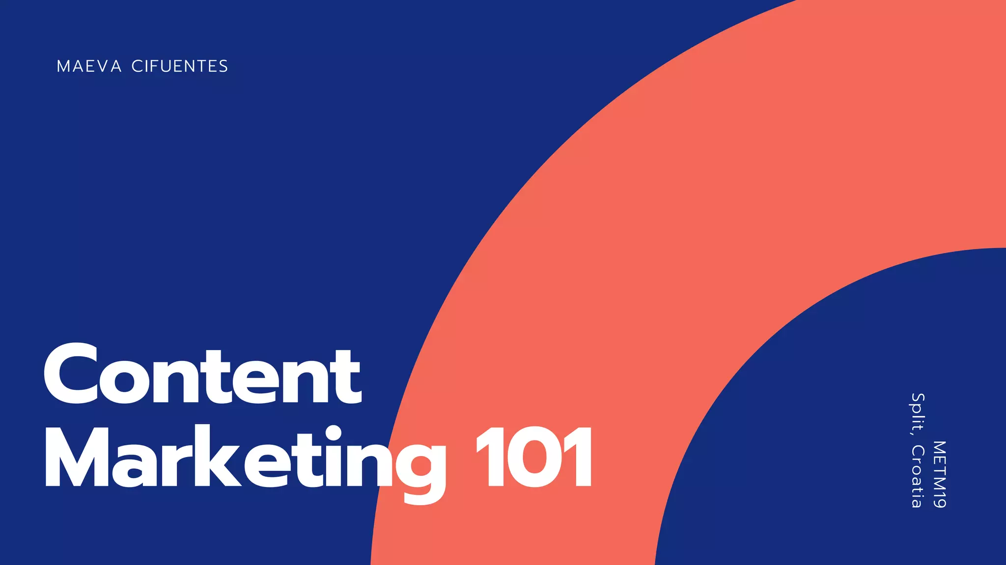 Content Marketing 101 PPT Free Download